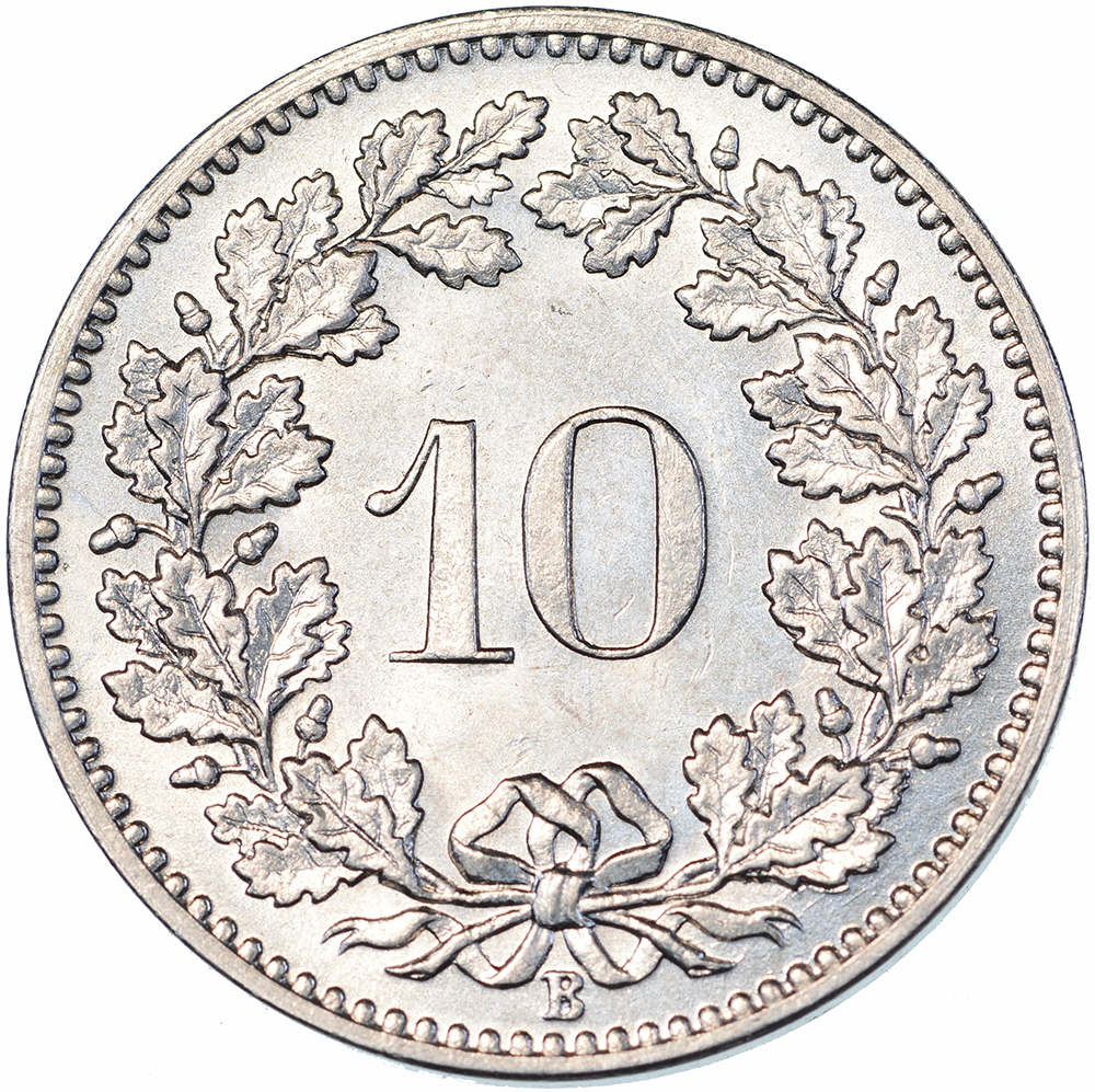 10 Rappen, 1899, Stempelglanz | Marcel Häberling Numismatik