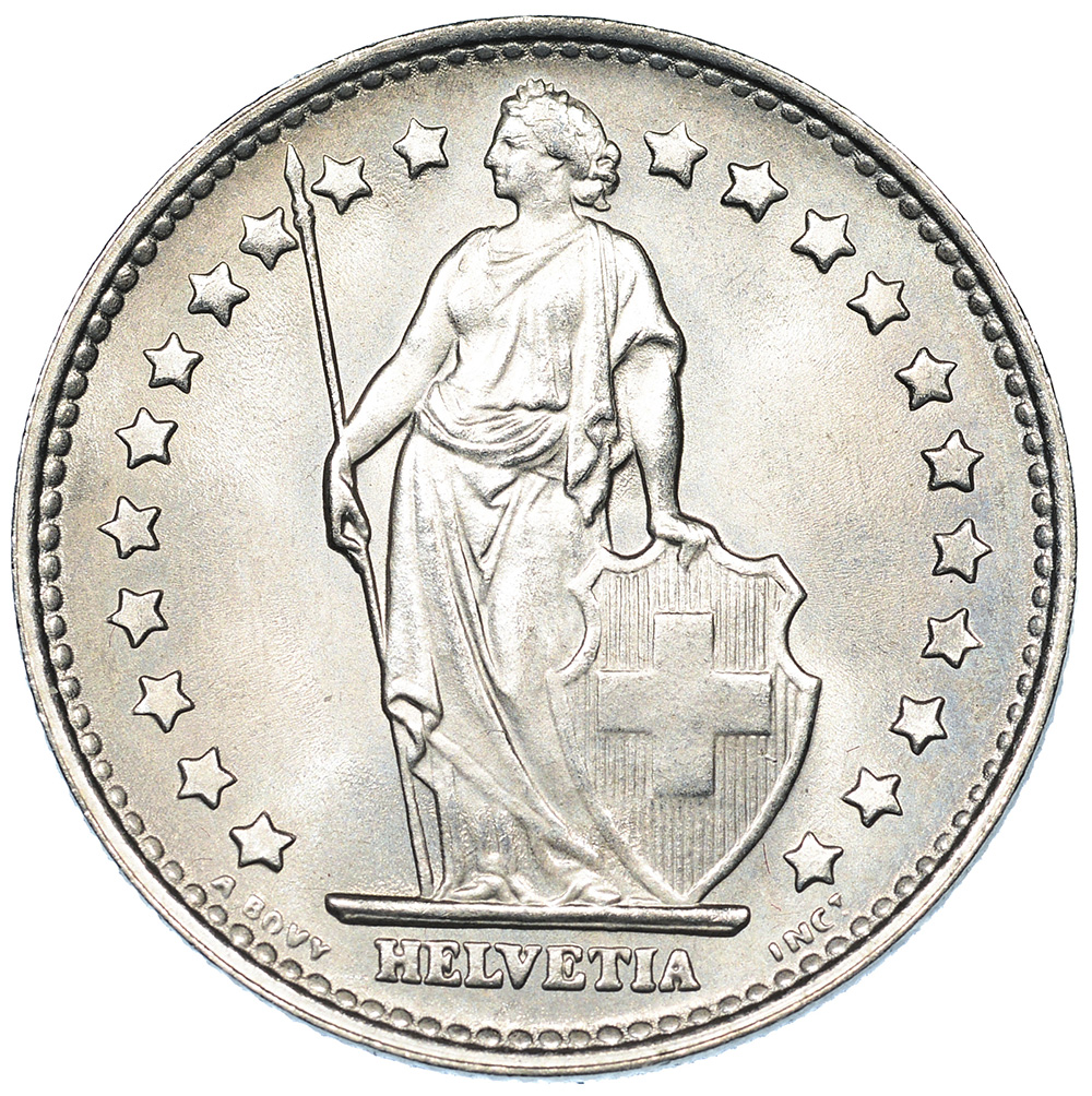 1 Franken, 1969, Stempelglanz | Marcel Häberling Numismatik